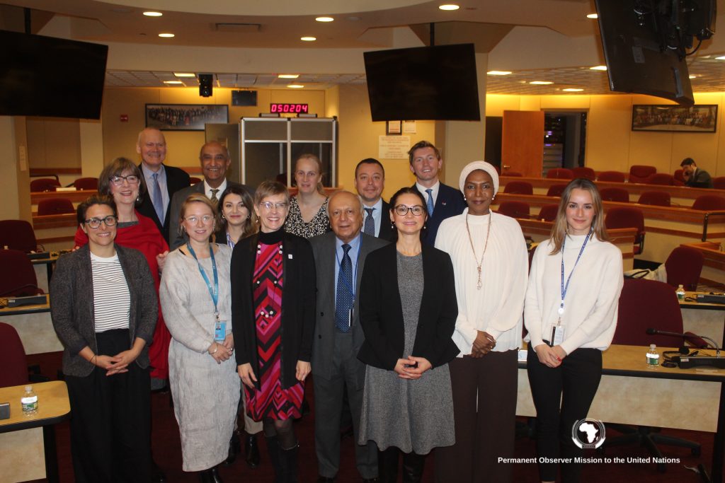 The Permanent Observers to the United Nations met to discuss priorities ...