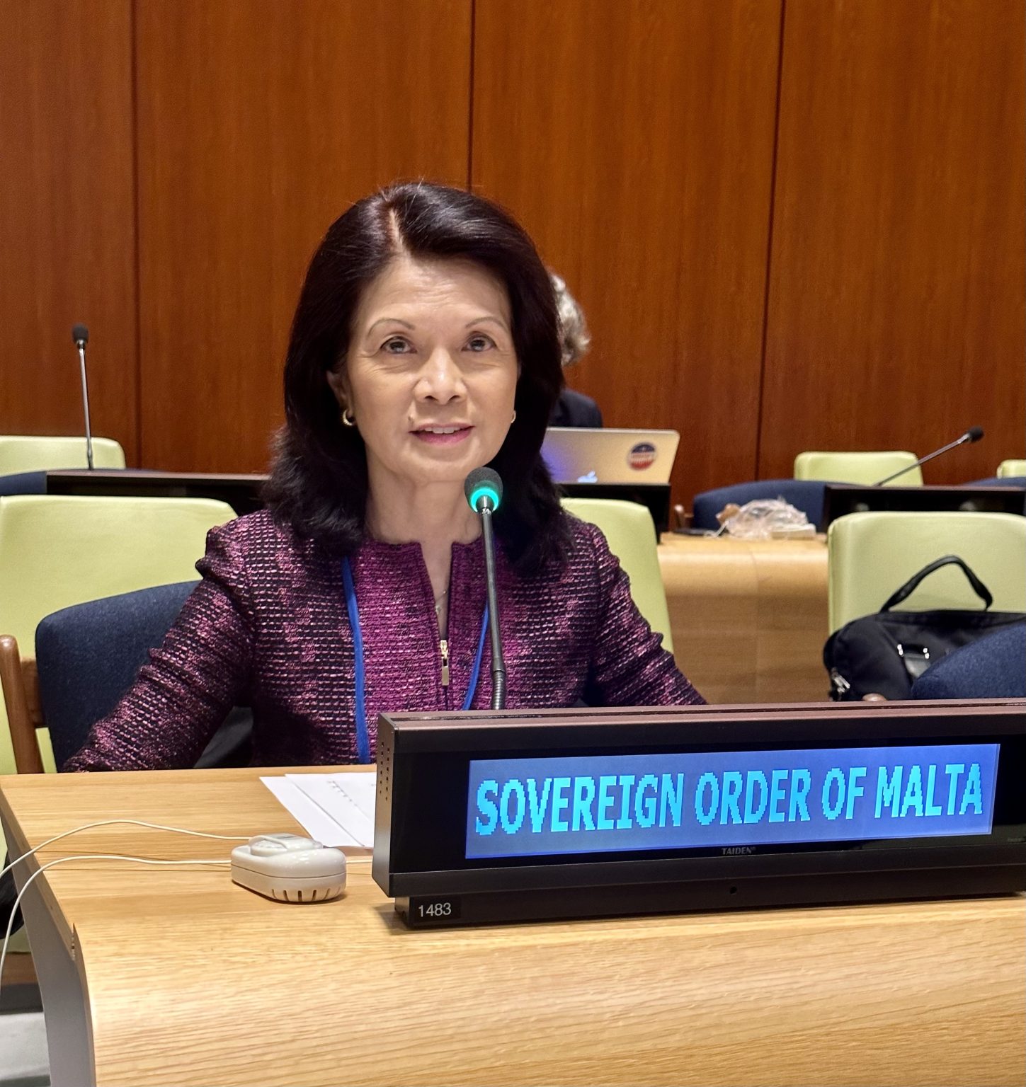 Counsellor Mrs. Marissa del Rosario Blackett Delivers Statement on ...