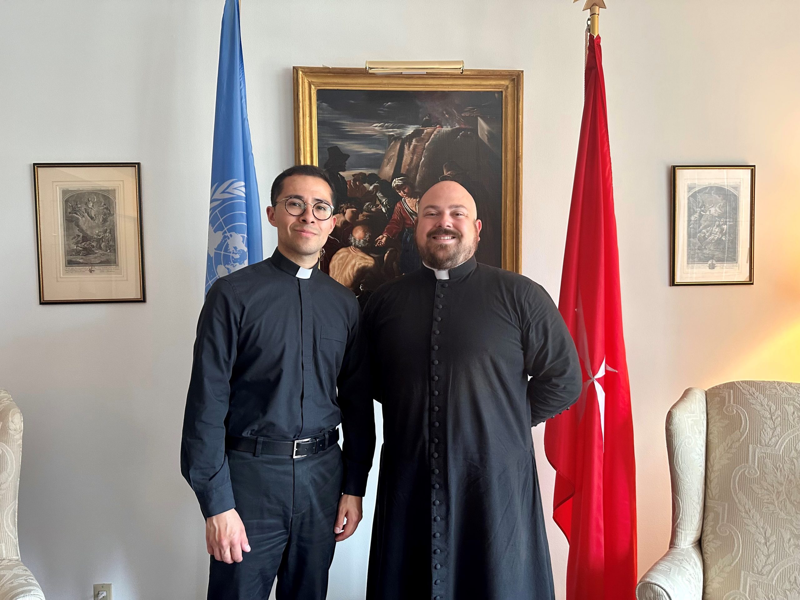 H.E. Ambassador Beresford-Hill greets His Serene Highness Albert II ...