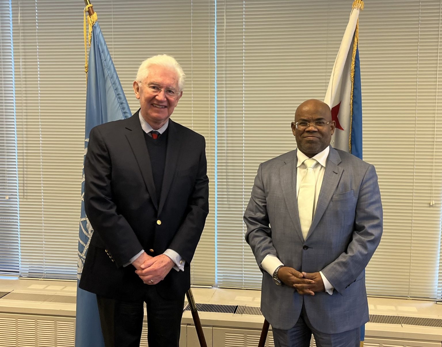 H. E. Ambassador Paul Beresford-Hill met with H.E. Ambassador Mohamed Siad Doualeh, the ...