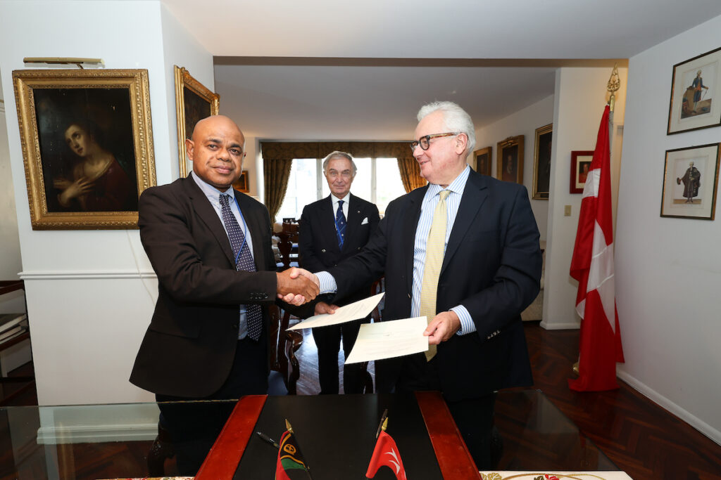 Diplomatic Relations: Declaration of Intent Signed between Order of ...